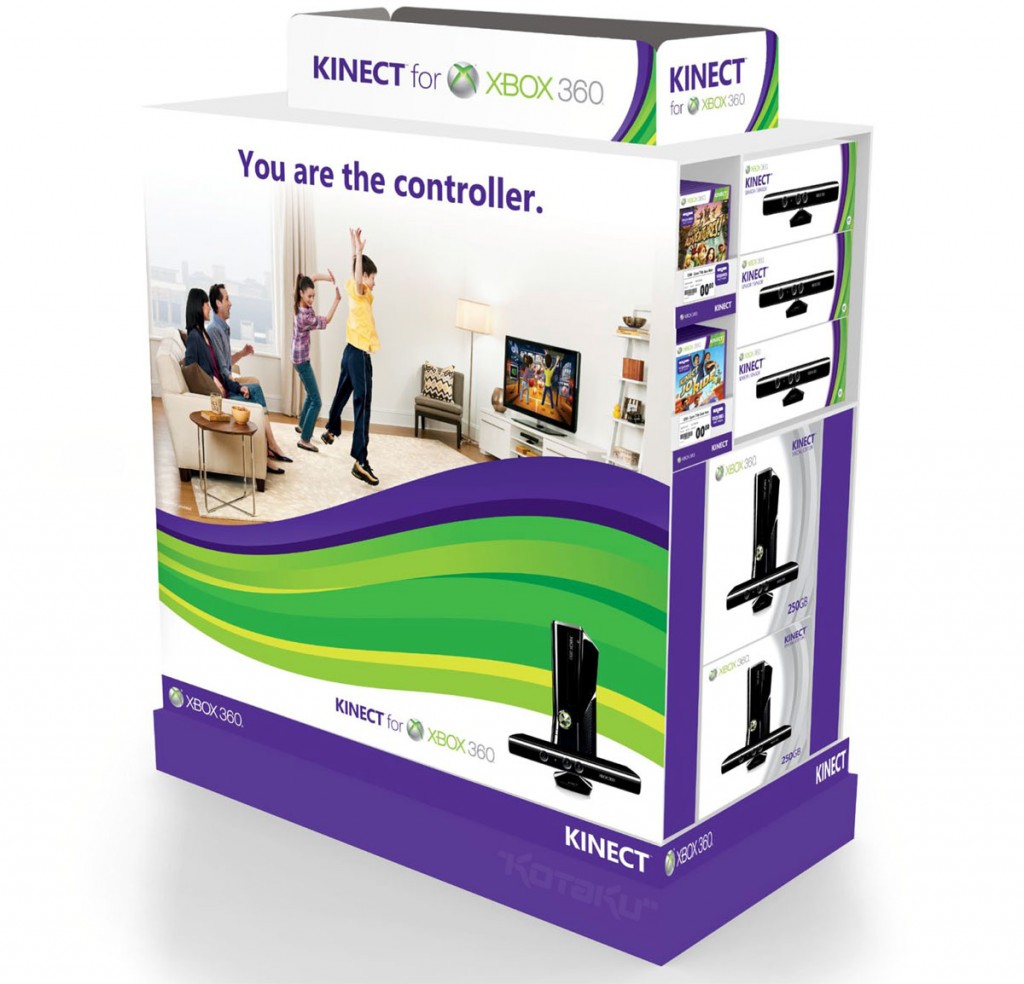 Kinect box art revealed