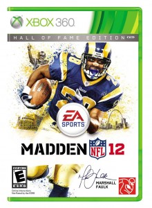Madden NFL 12 Hall of Fame Edition box art revealed