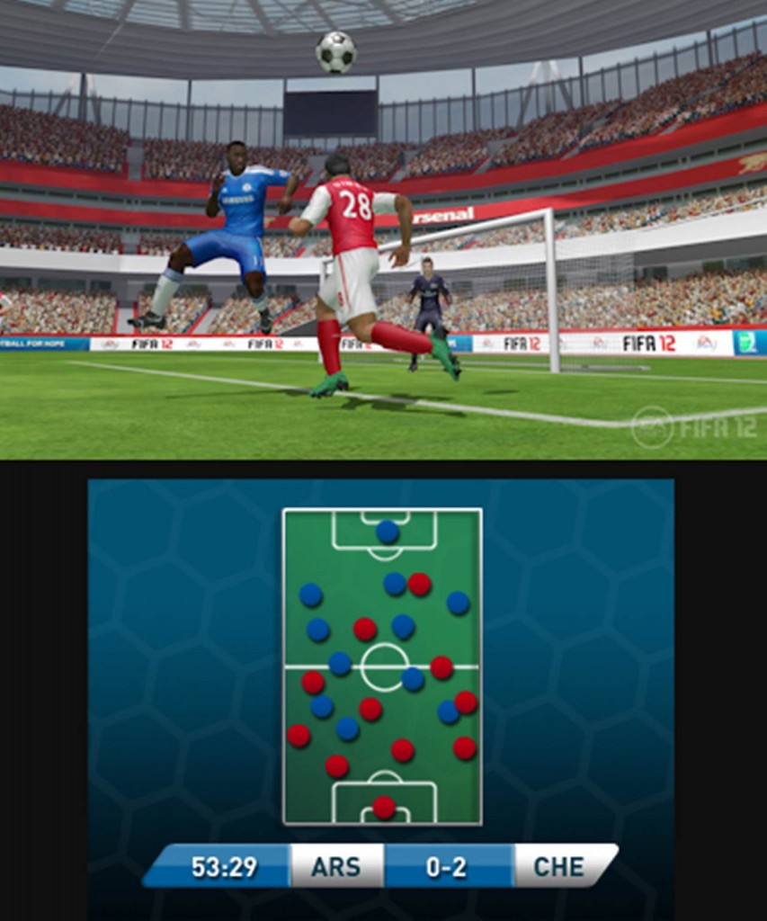 FIFA 12 Wii And 3DS Screenshots Revealed