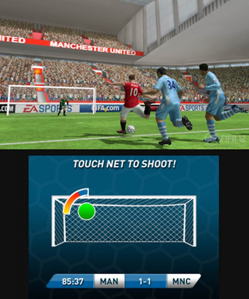 FIFA 12 Wii And 3DS Screenshots Revealed