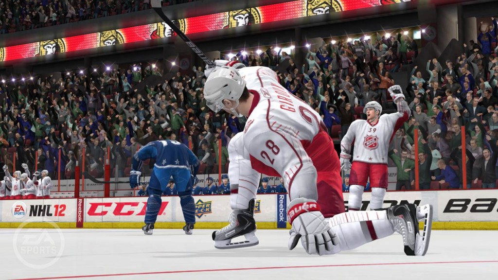 NHL 12: Screenshots from the 2012 all-star game