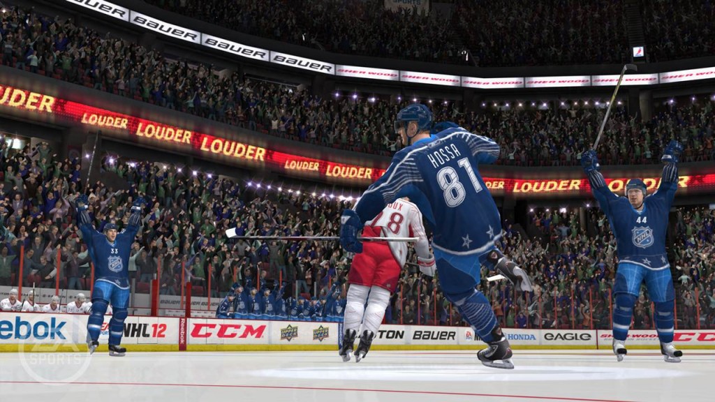 NHL 12: Screenshots from the 2012 all-star game