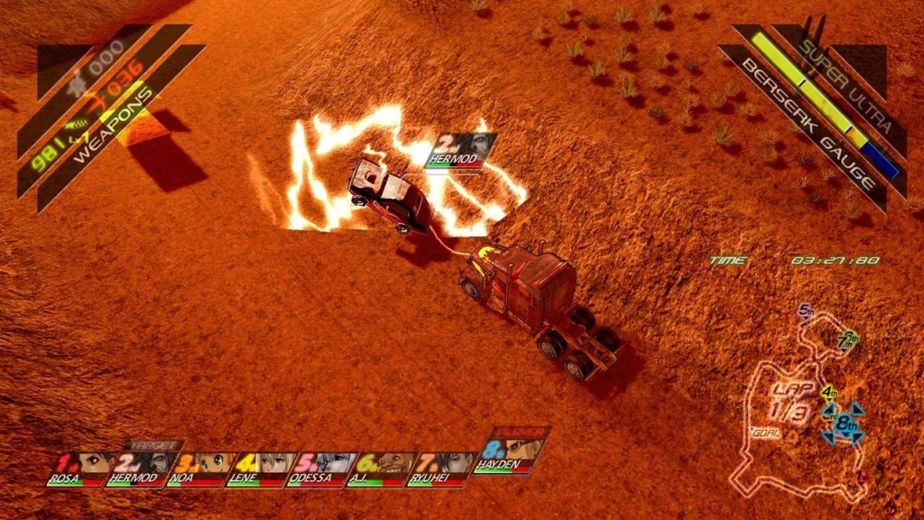 Fuel Overdose: A screenshot overdose