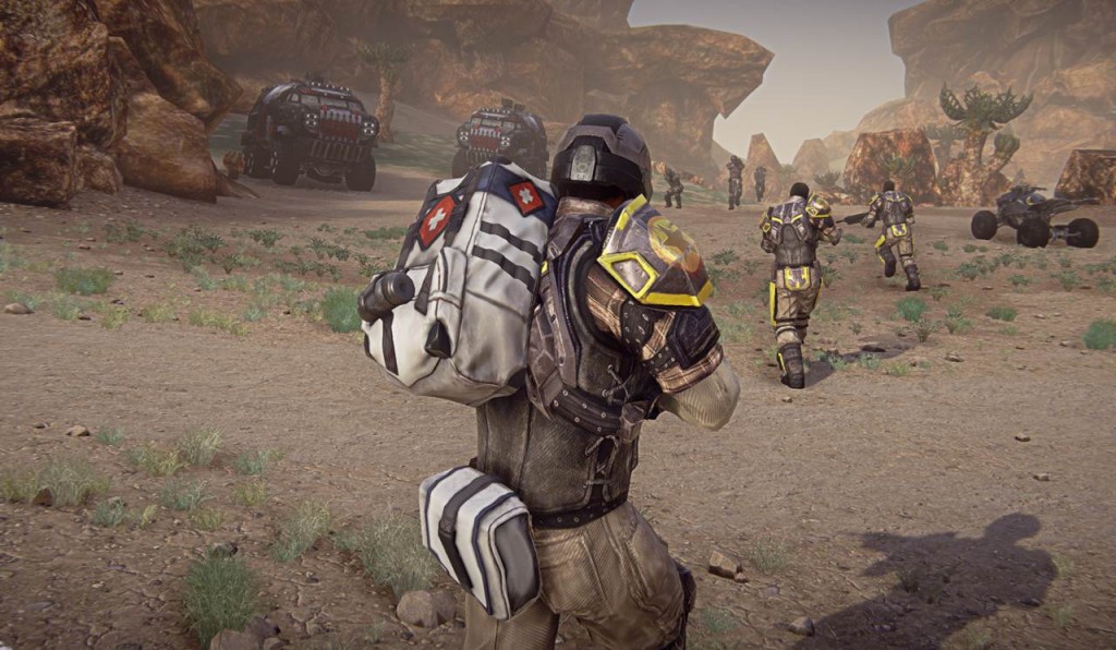 PlanetSide 2: Gameplay screens