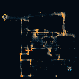 6.5 million bullets in a Counter Strike map visualized
