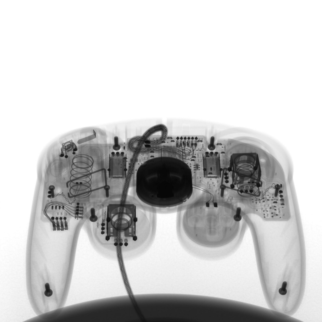 How game controllers look like when X-Rayed