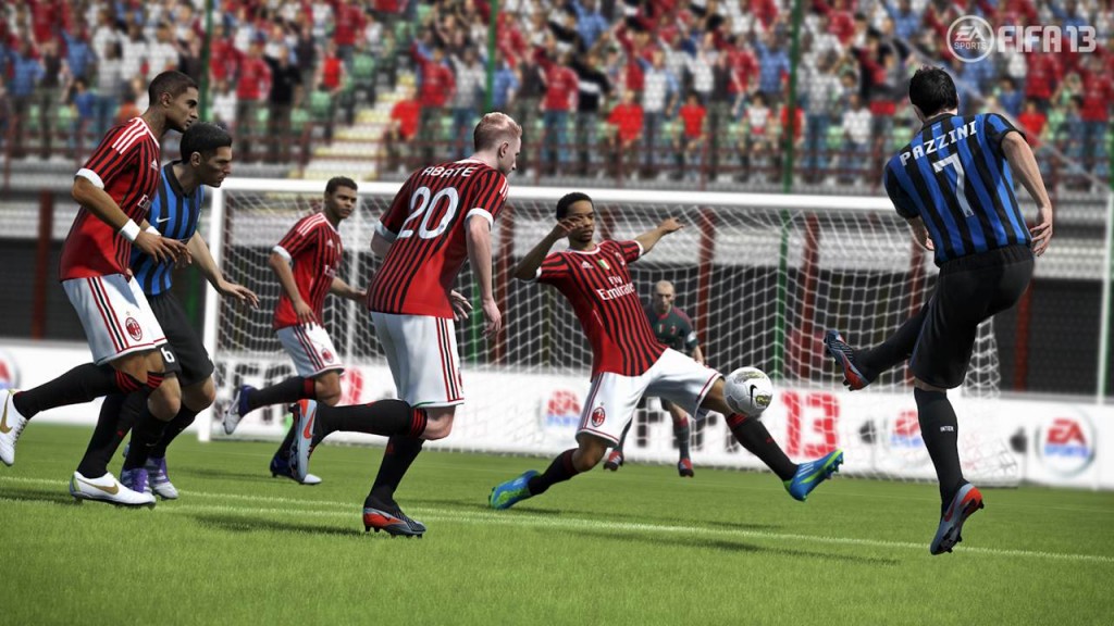 FIFA 13 gameplay screens