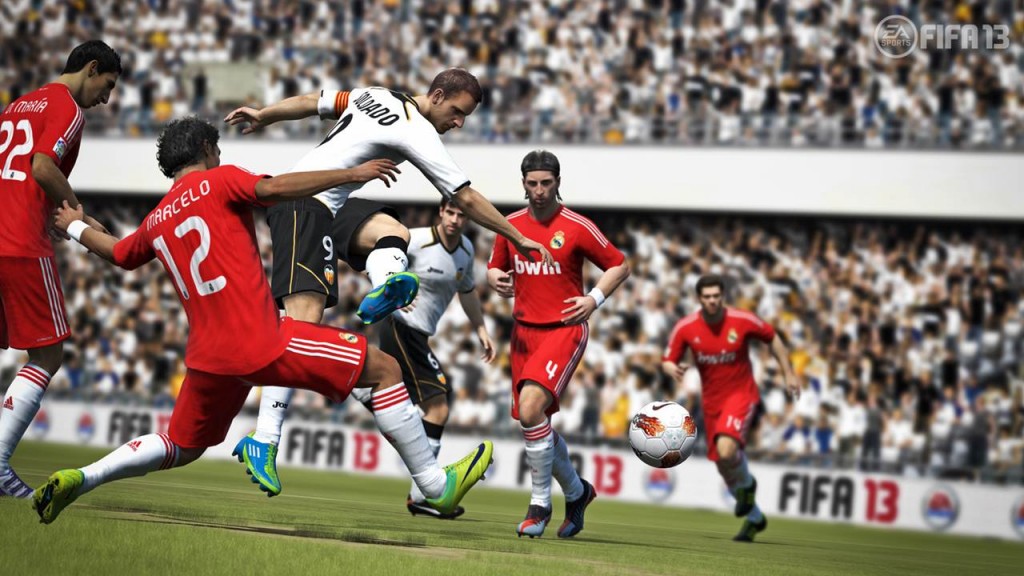 FIFA 13 gameplay screens