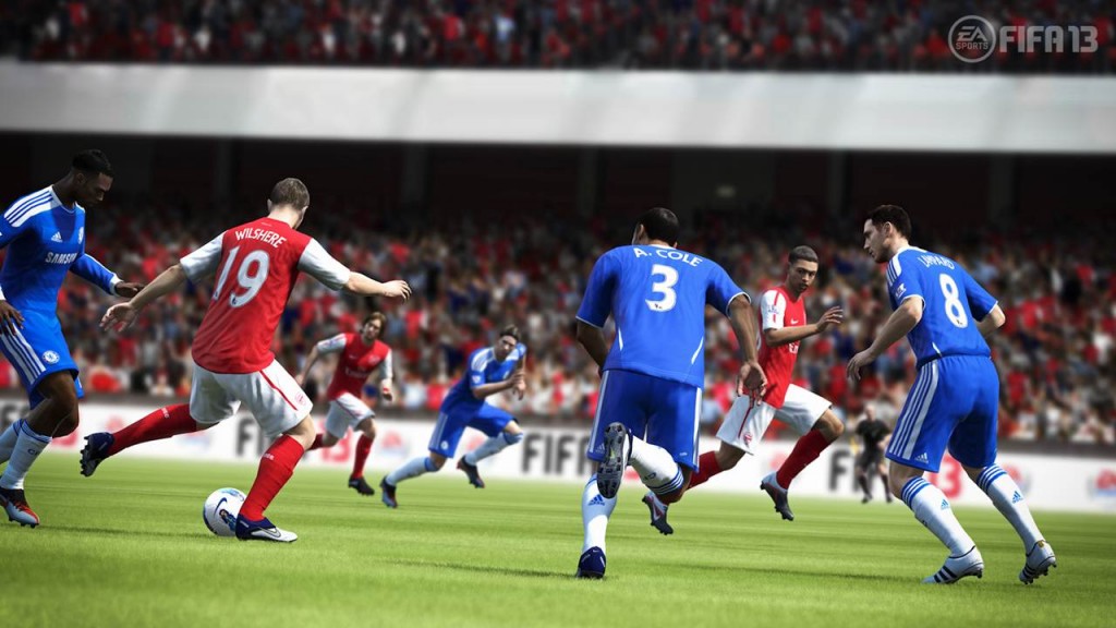 FIFA 13 gameplay screens