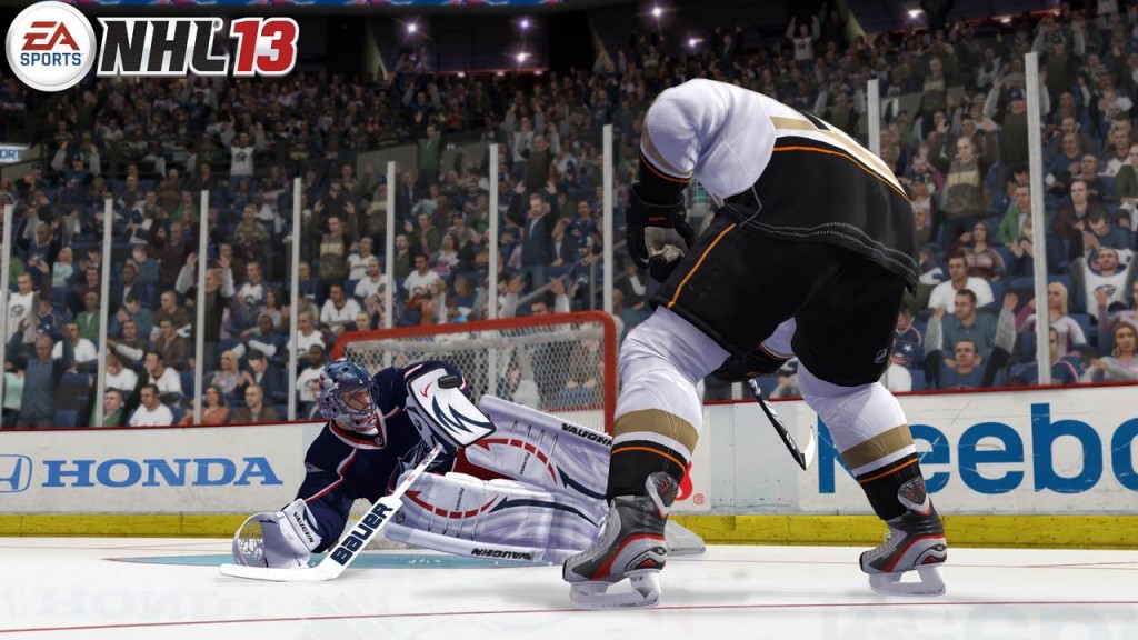 NHL 13: Goalie screens