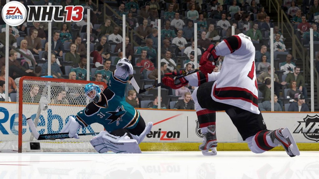 NHL 13: Goalie screens