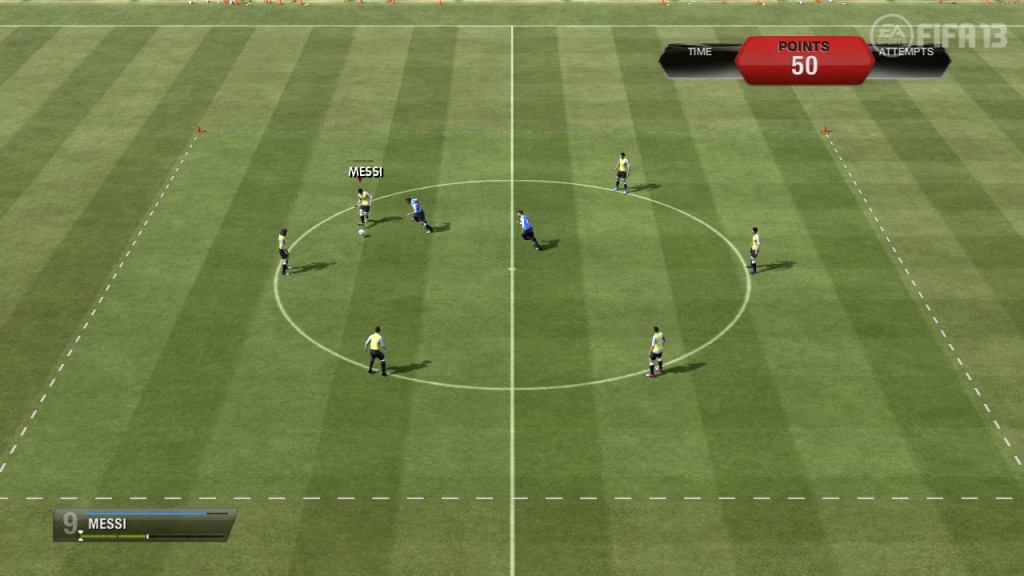 FIFA 13 screenshots display some liquid football, Messi