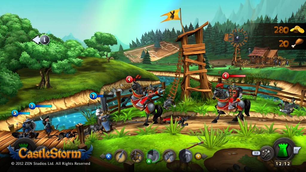 CastleStorm: Some storming screenshots