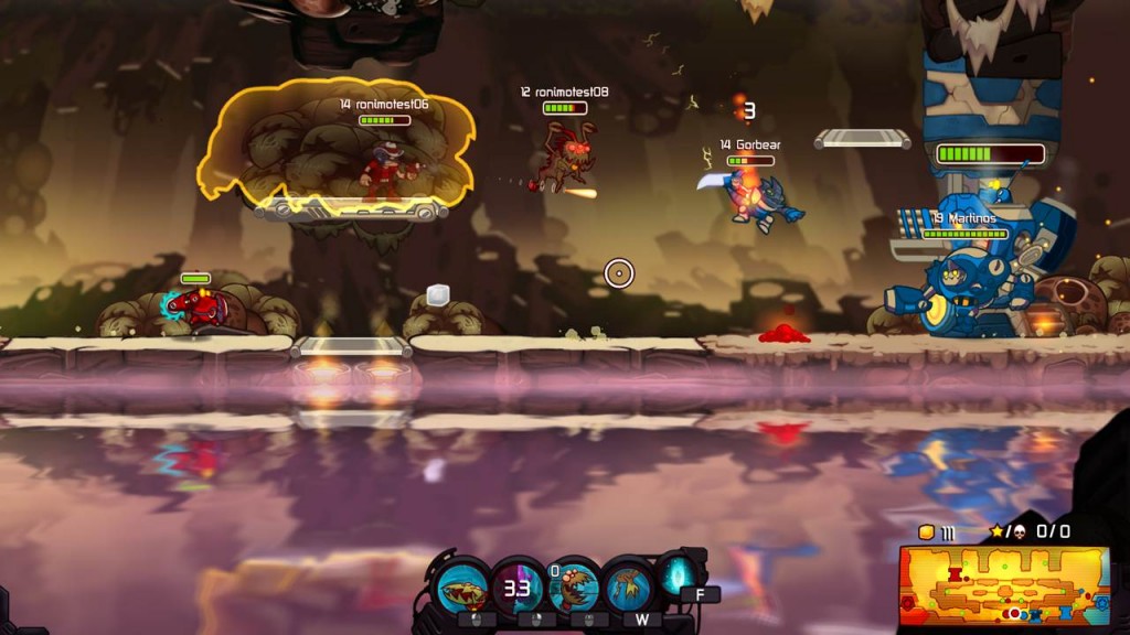Awesomenauts: A set of Gnaw-some screenshots