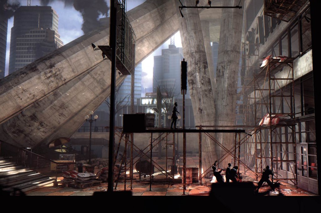 Deadlight: CMYK and RGB screenshots