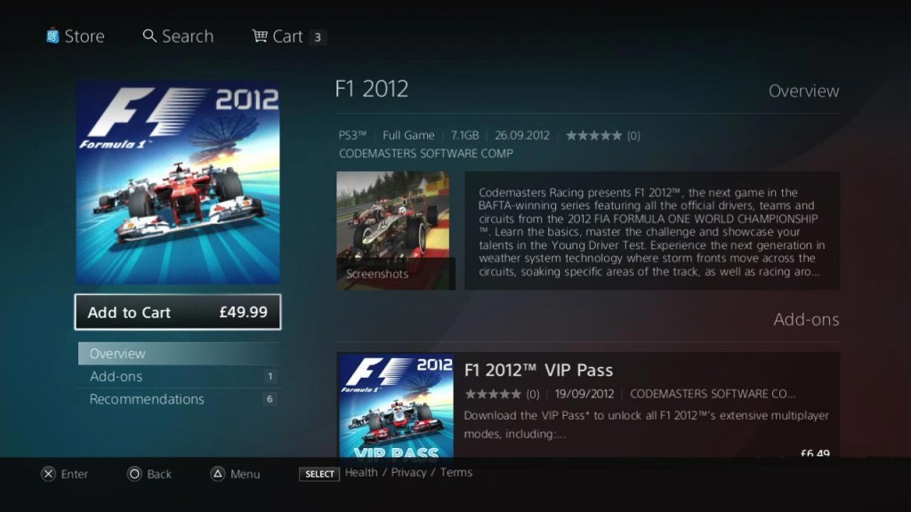 PSN Store Design Overhauled by Sony: First Images inside