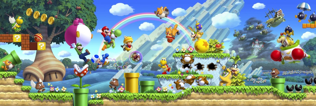 New Super Mario Bros U Artwork Showcases Old-School Koopas, New-School ...