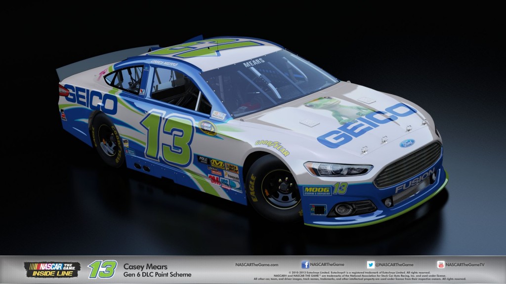 NASCAR The Game: Inside Line to Receive “Gen 6 Cars” DLC
