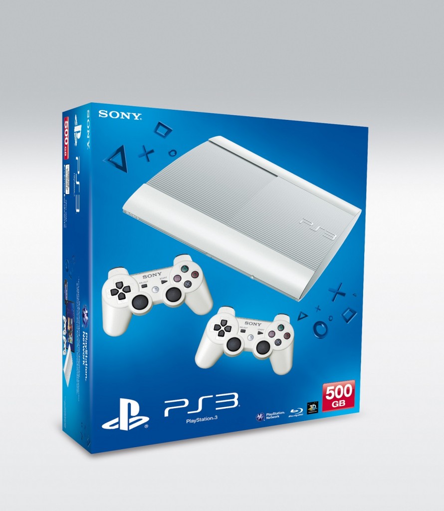 New coloured PS3s announced for the Indian market