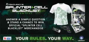 Splinter Cell Blacklist Contest: Win Official Torch, Notebook, Poster ...