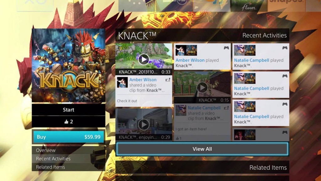 PlayStation 4 User Interface In Depth Walkthrough And Screenshots