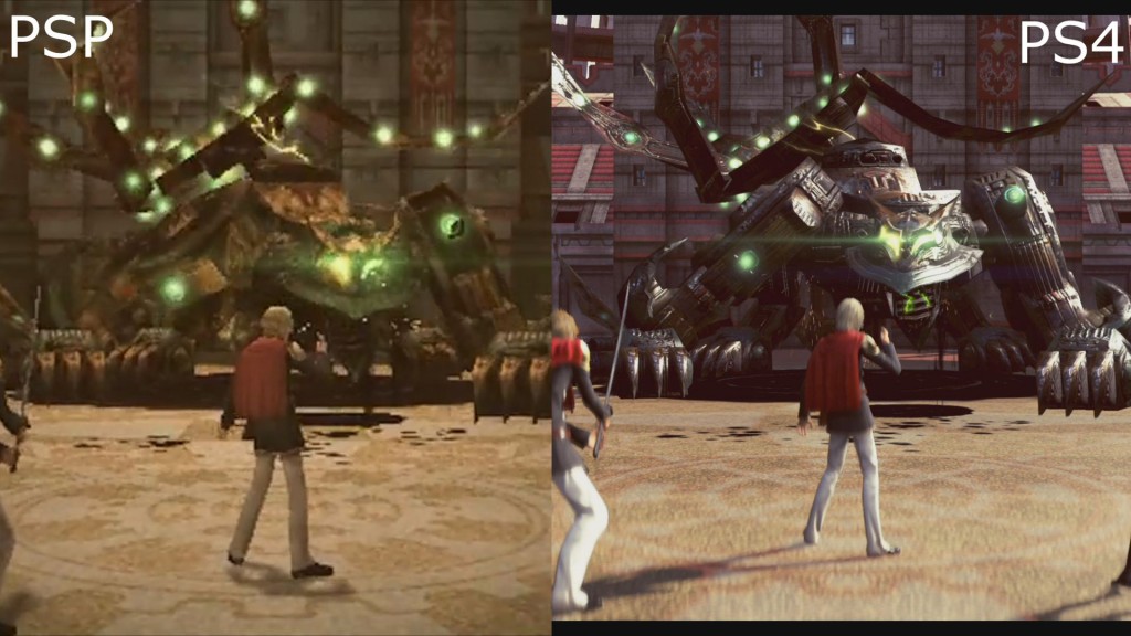 Final Fantasy Type-0 HD Visual Analysis: PS4 vs. Xbox One vs. PSP