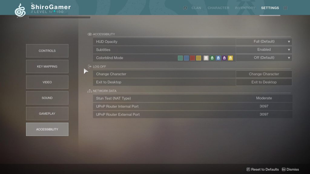 Destiny 2 PC Version Full Settings Menu Revealed