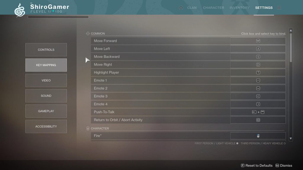 Destiny 2 PC Version Full Settings Menu Revealed