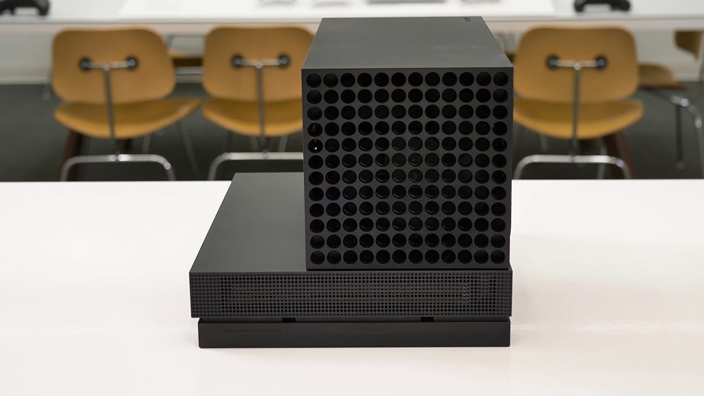Xbox Series X Images Compare Its Size to the Xbox One X