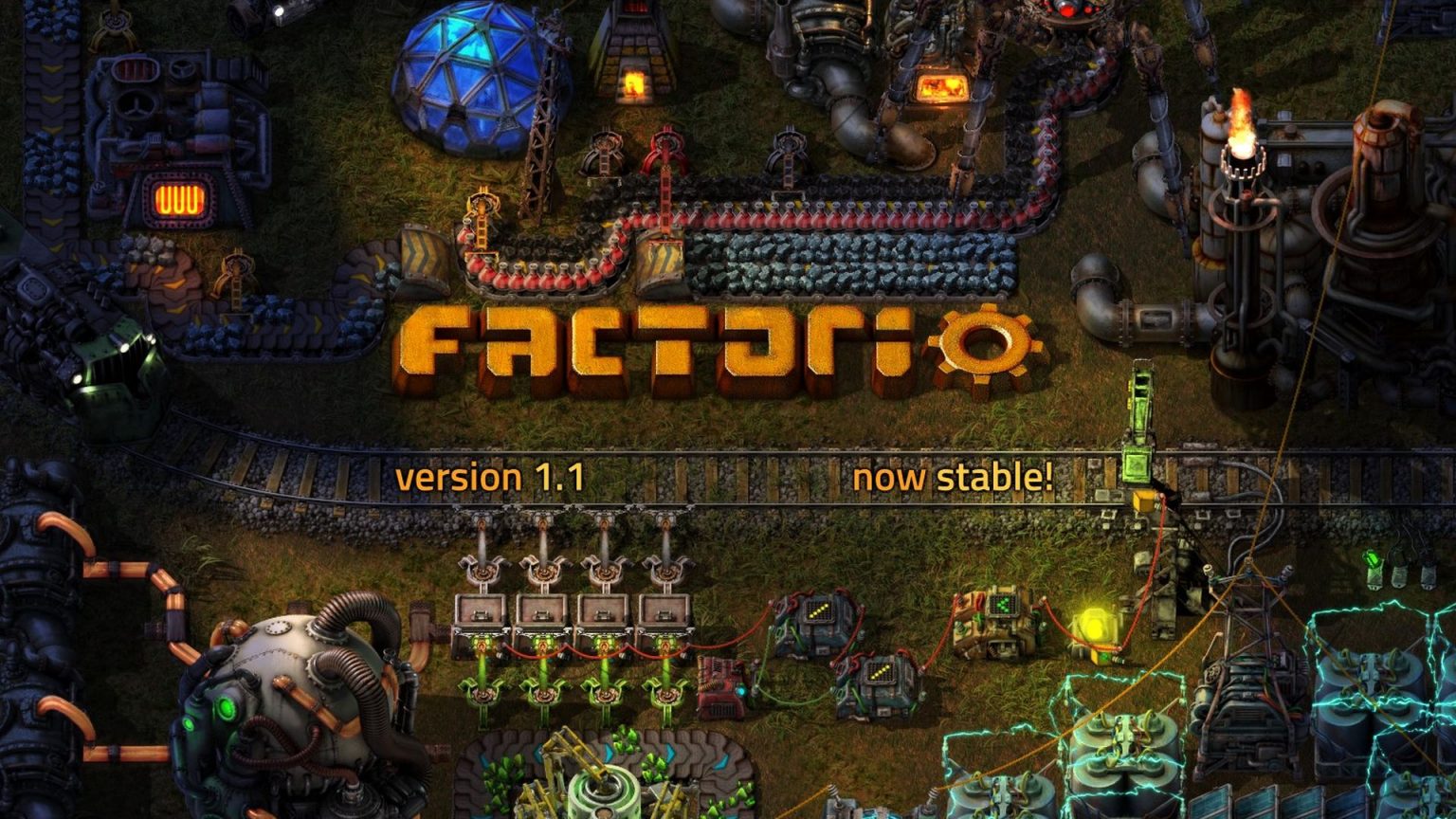 Factorio Version 1.1 is Now Live, Adds Blueprint Flip and New Train GUI