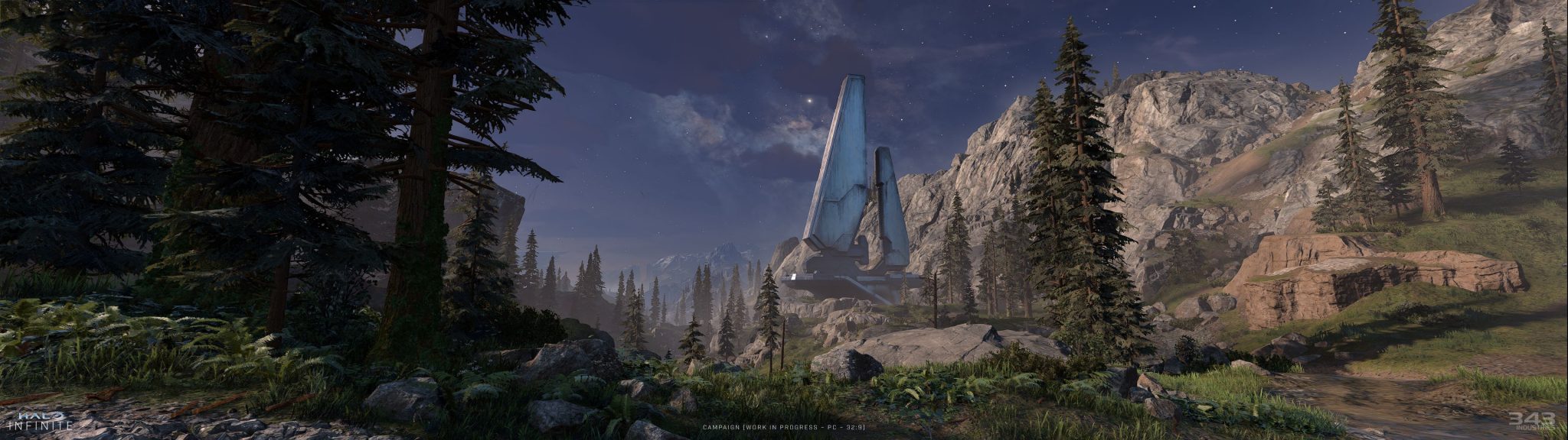 Halo Infinite – New Ultrawide Campaign Screenshots Show Lush Vegetation ...