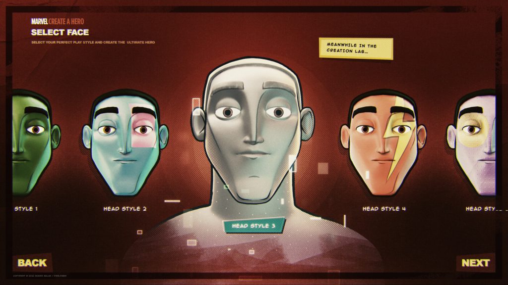 Screens of EG7’s Cancelled Marvel MMO Show Character Creator ...