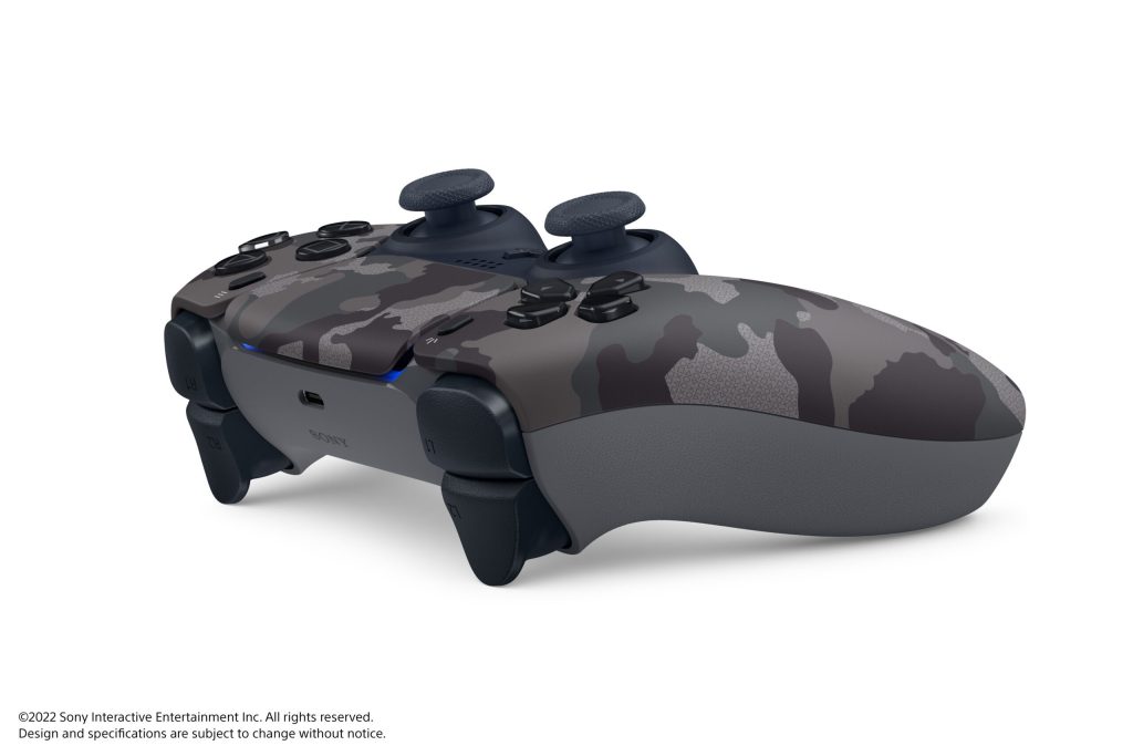 PS5 Gets Gray Camouflage Collection DualSense Controller, Pulse 3D ...