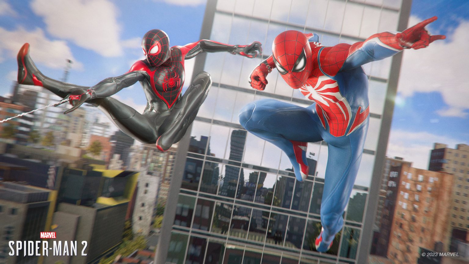 Marvel’s Spider-Man 2 Lets You Run Into Peter/Miles Throughout the City