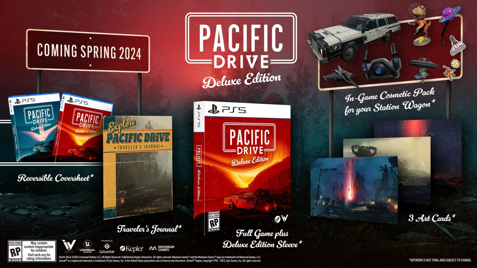 Pacific Drive Will Get a Physical Release in Spring 2024
