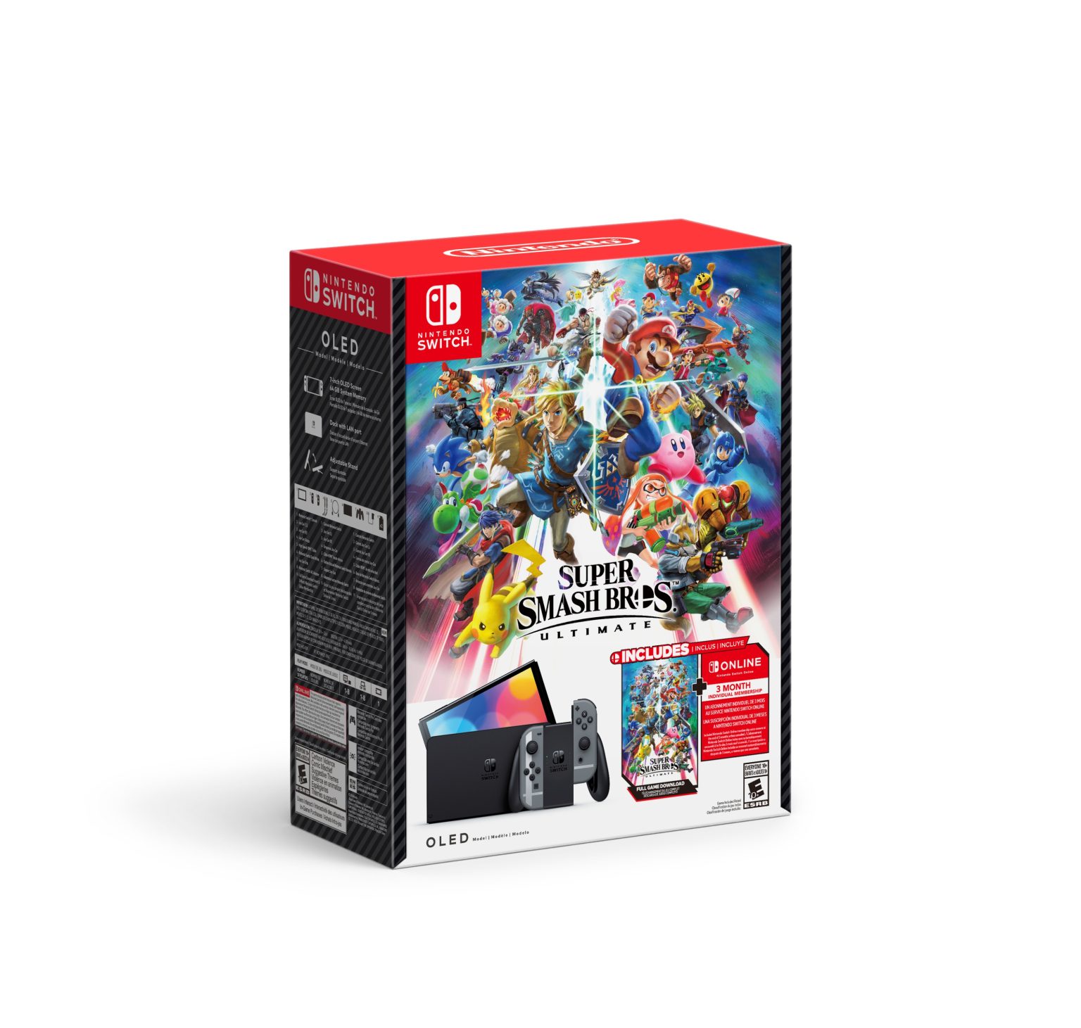 Nintendo Announces Switch OLED + Super Smash Bros. Ultimate Bundle for $350