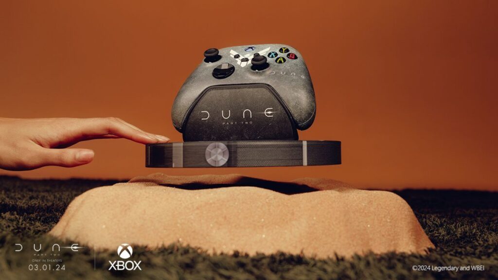 Dune-Inspired Xbox Series S and Floating Xbox Controller Unveiled