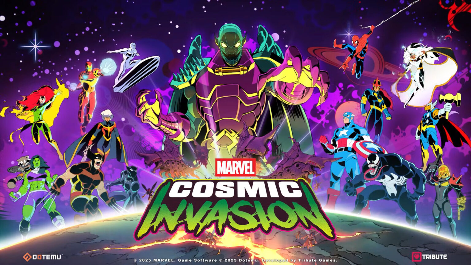 Marvel Cosmic Invasion Unites Iconic Heroes in Stunning Opening Animation