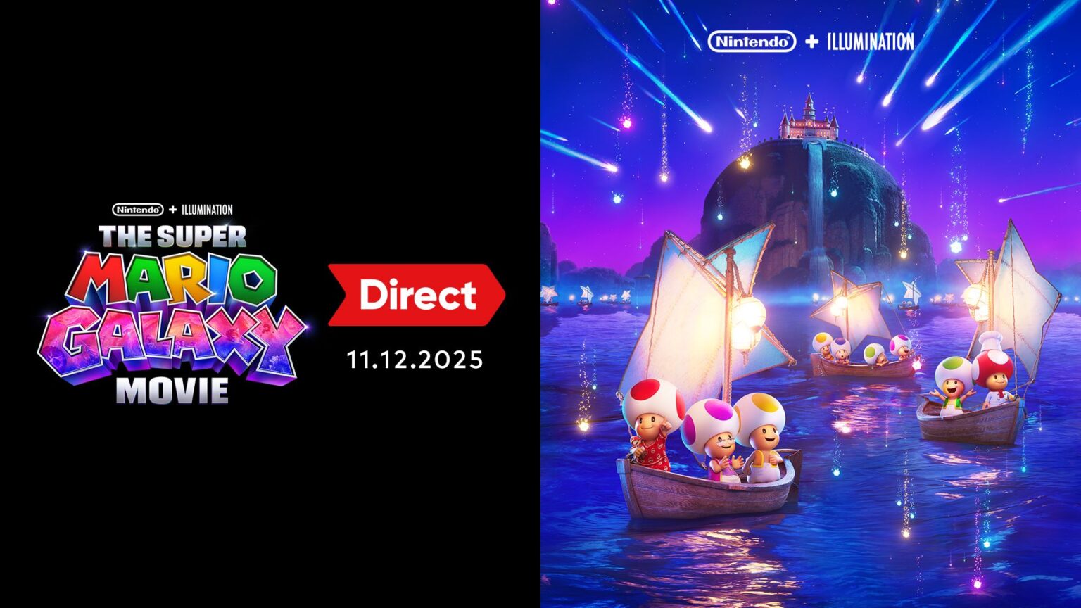 The Super Mario Galaxy Movie Direct Announced by Nintendo for November 12